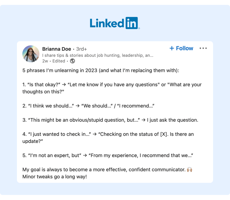 How To Write A Linkedin Post That Gets Noticed